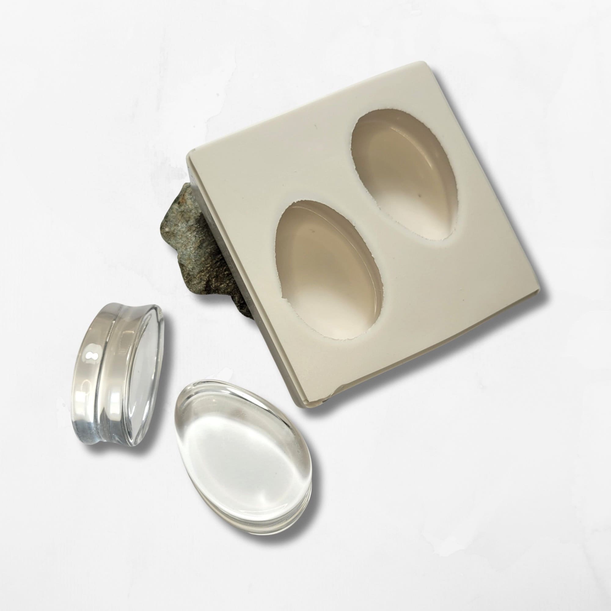 8 to 50mm Teardrop Mould Plug Double Flared Epoxy Resin High Tear ...