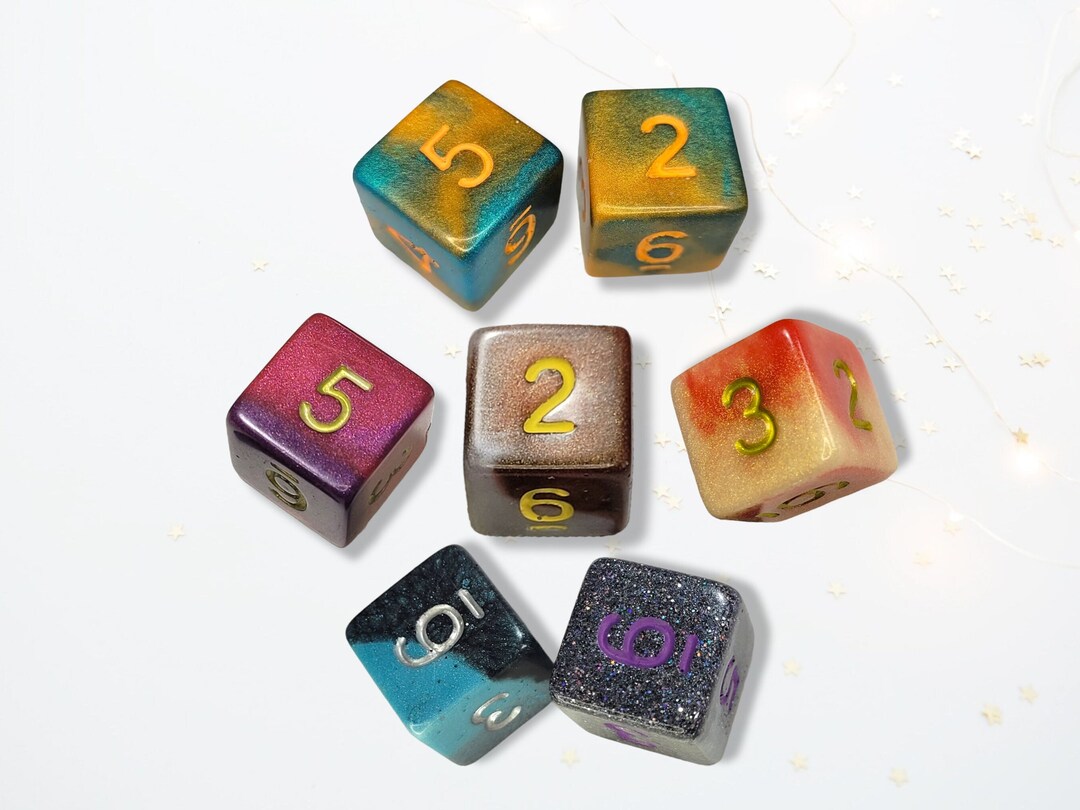 Customisable D6 DND Dice Dungeons and Dragons Boardgames - Etsy