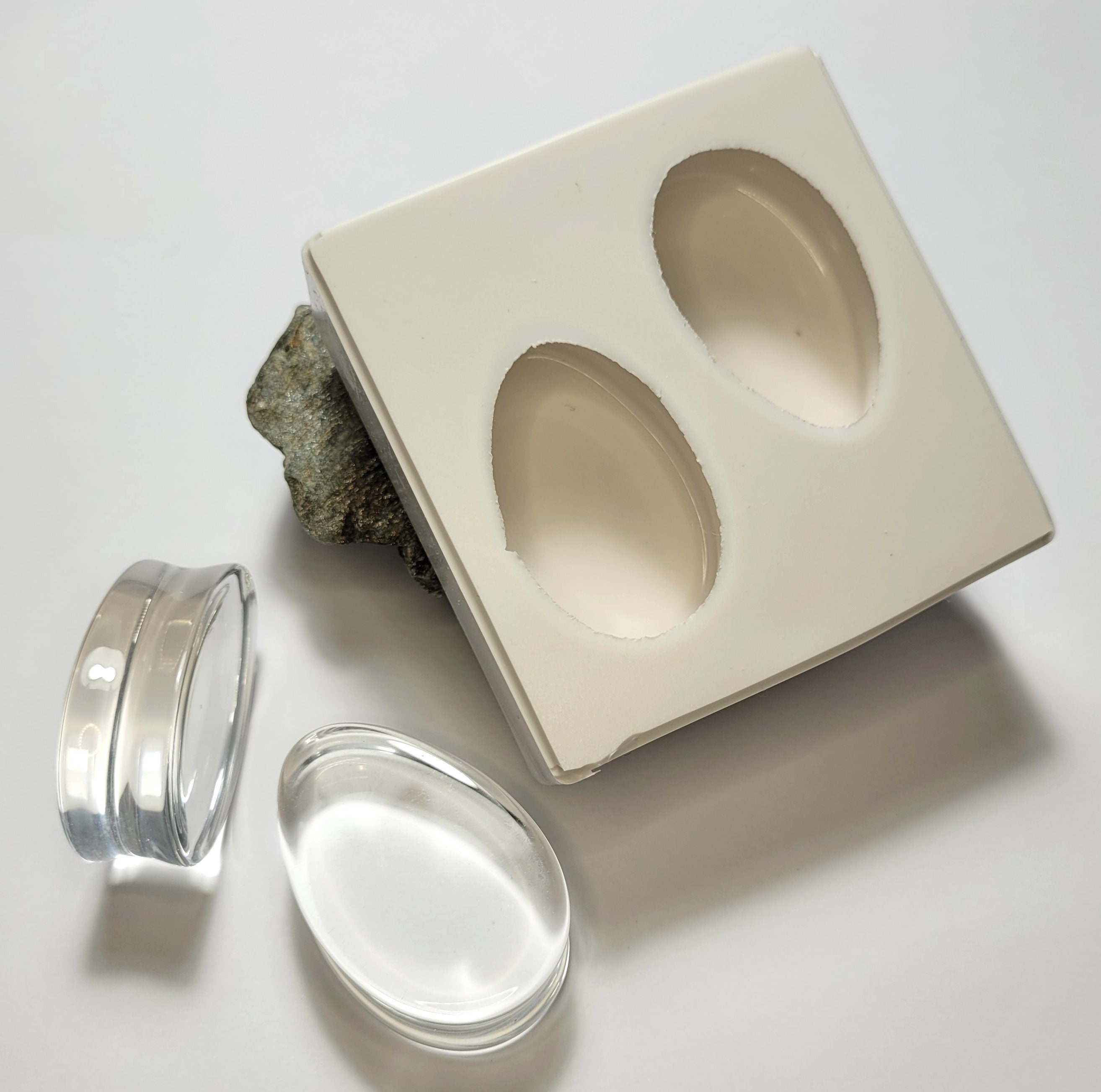 8 to 50mm Teardrop Mould Plug Double Flared Epoxy Resin High Tear ...