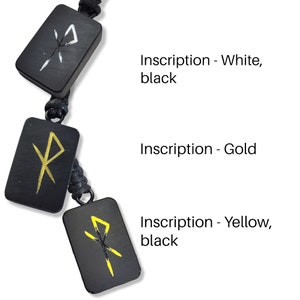 Customisable Safe Travels Car Mirror Bindrune Viking Norse - Etsy