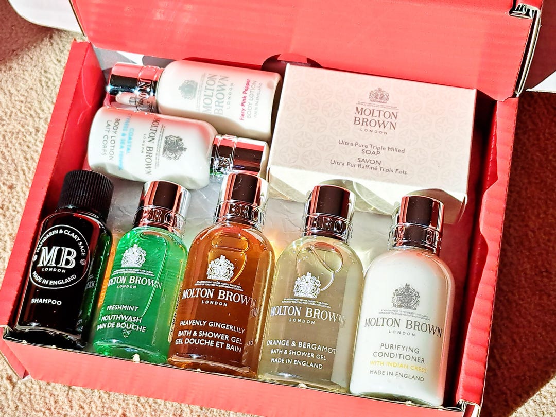 Molton Brown Luxury Pamper Gift Set 8 Pc Gift Box Christmas Birthday ...