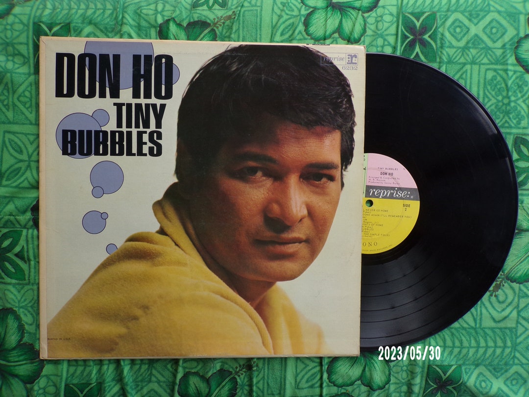 Don Ho Tiny Bubbles Vinyl Record - Etsy
