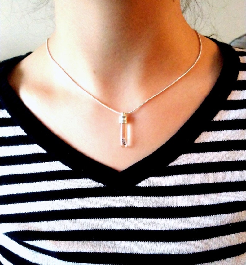 Rice Necklaces,your Name on a Grain of Rice,personal Name Gift, Hand ...