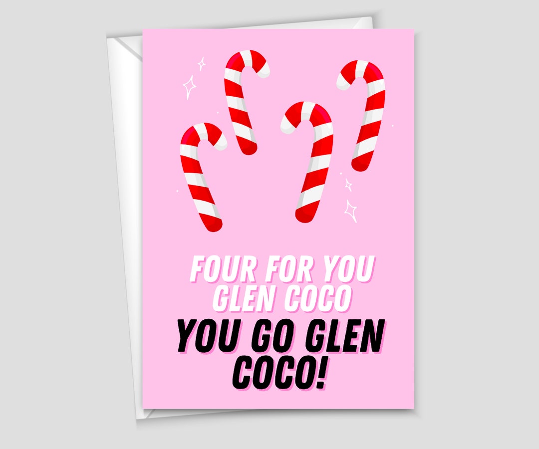Mean Girls Christmas Card, Funny Christmas Card, Mean Girls Greeting ...