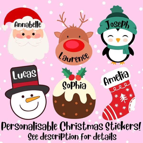 Name Stickers - Etsy UK