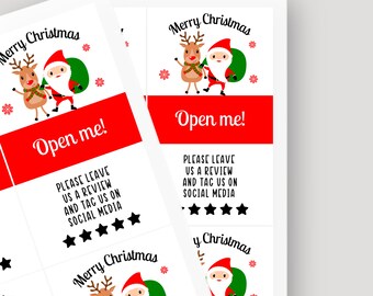 Open Me Stickers - Etsy