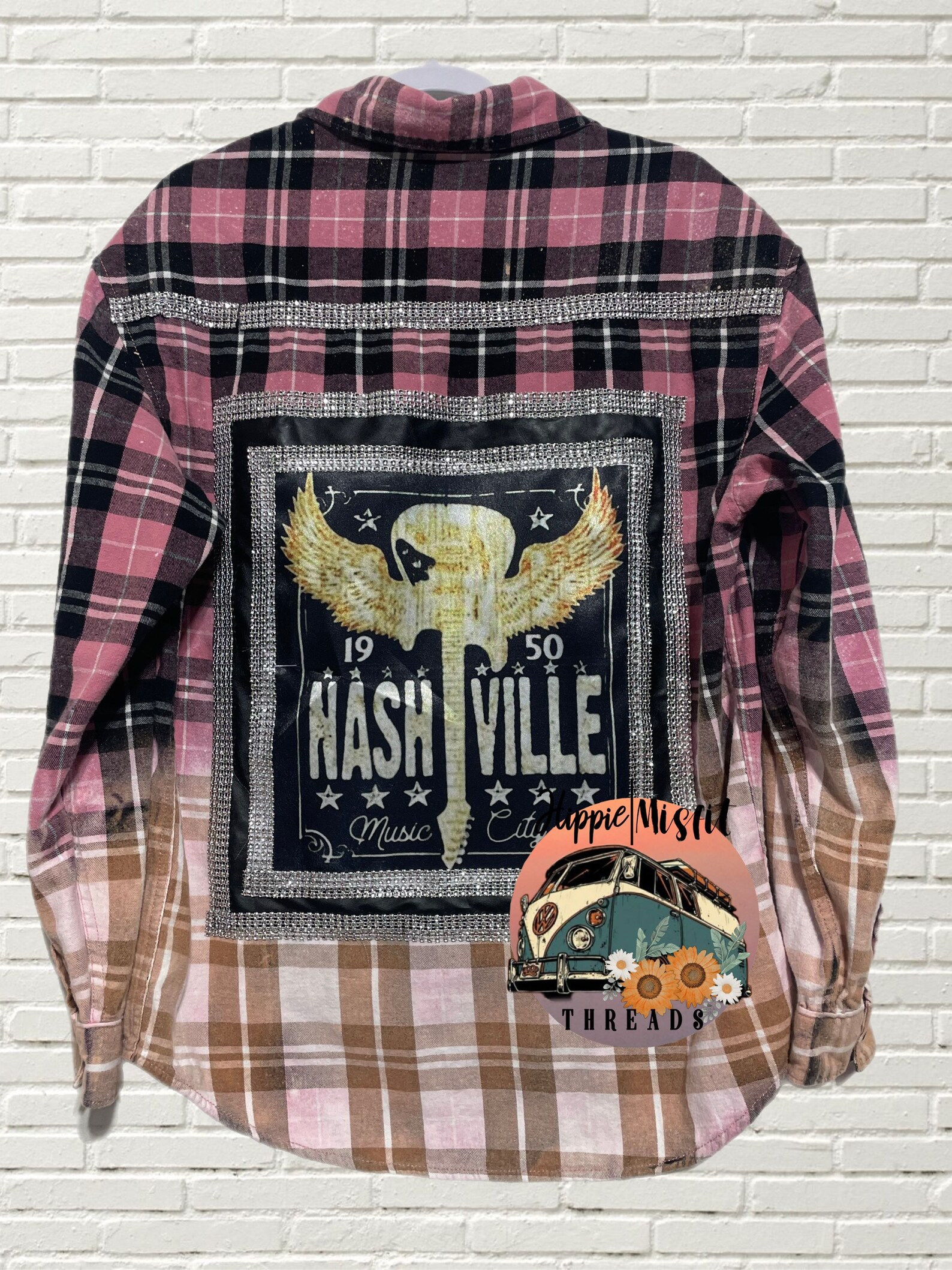 Nashville Custom Flannel Shirt Flannel Shirt Distressed - Etsy