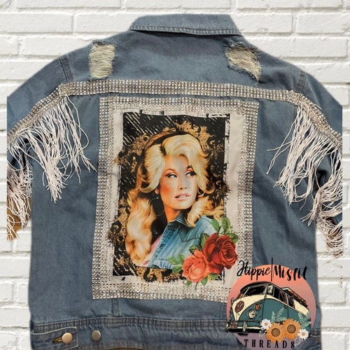 Dolly Parton Jacket Toddler Jacket Denim Jacket Country - Etsy