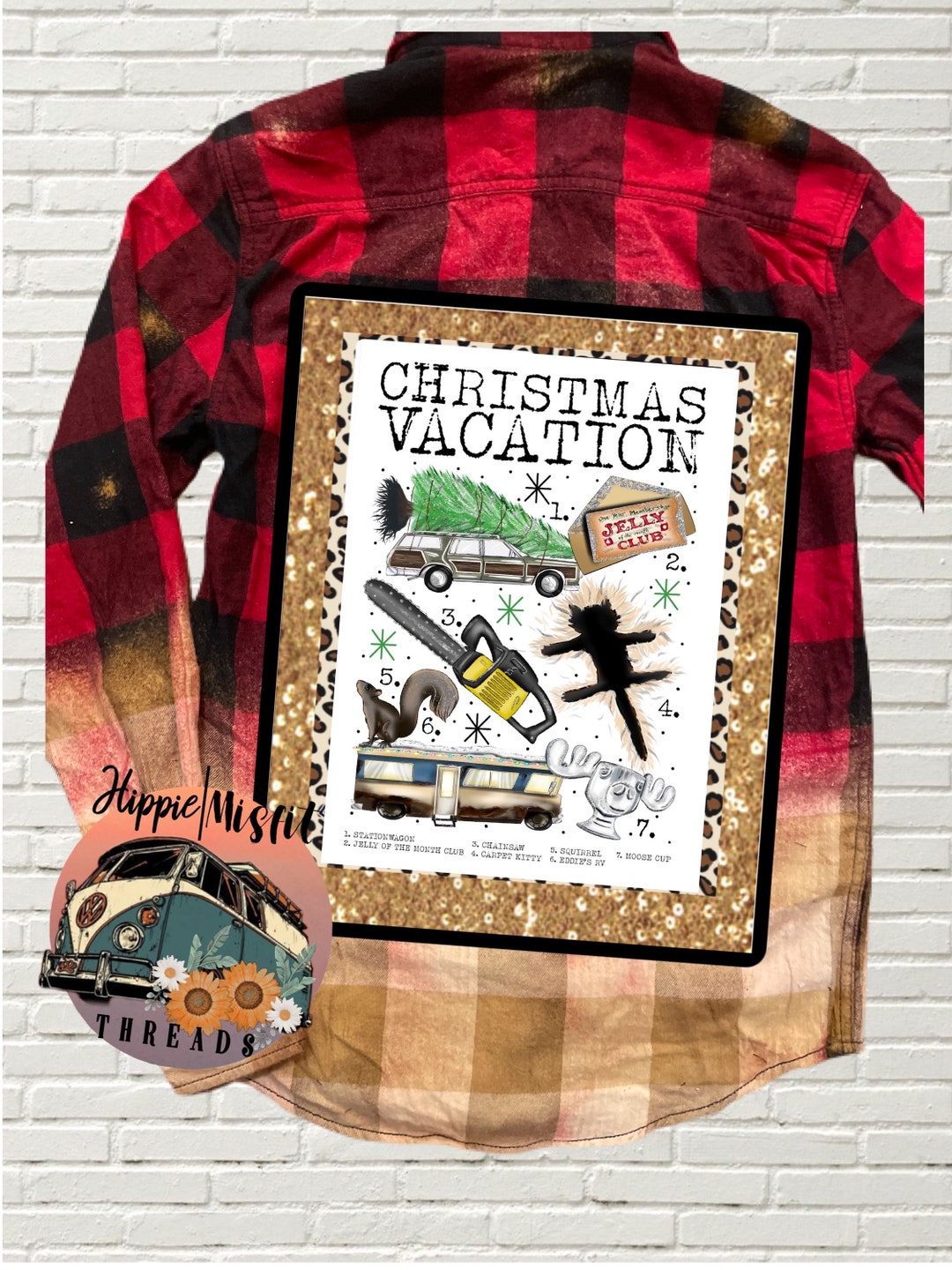Christmas Vacation Flannel, Griswold Christmas Flannel, Christmas ...