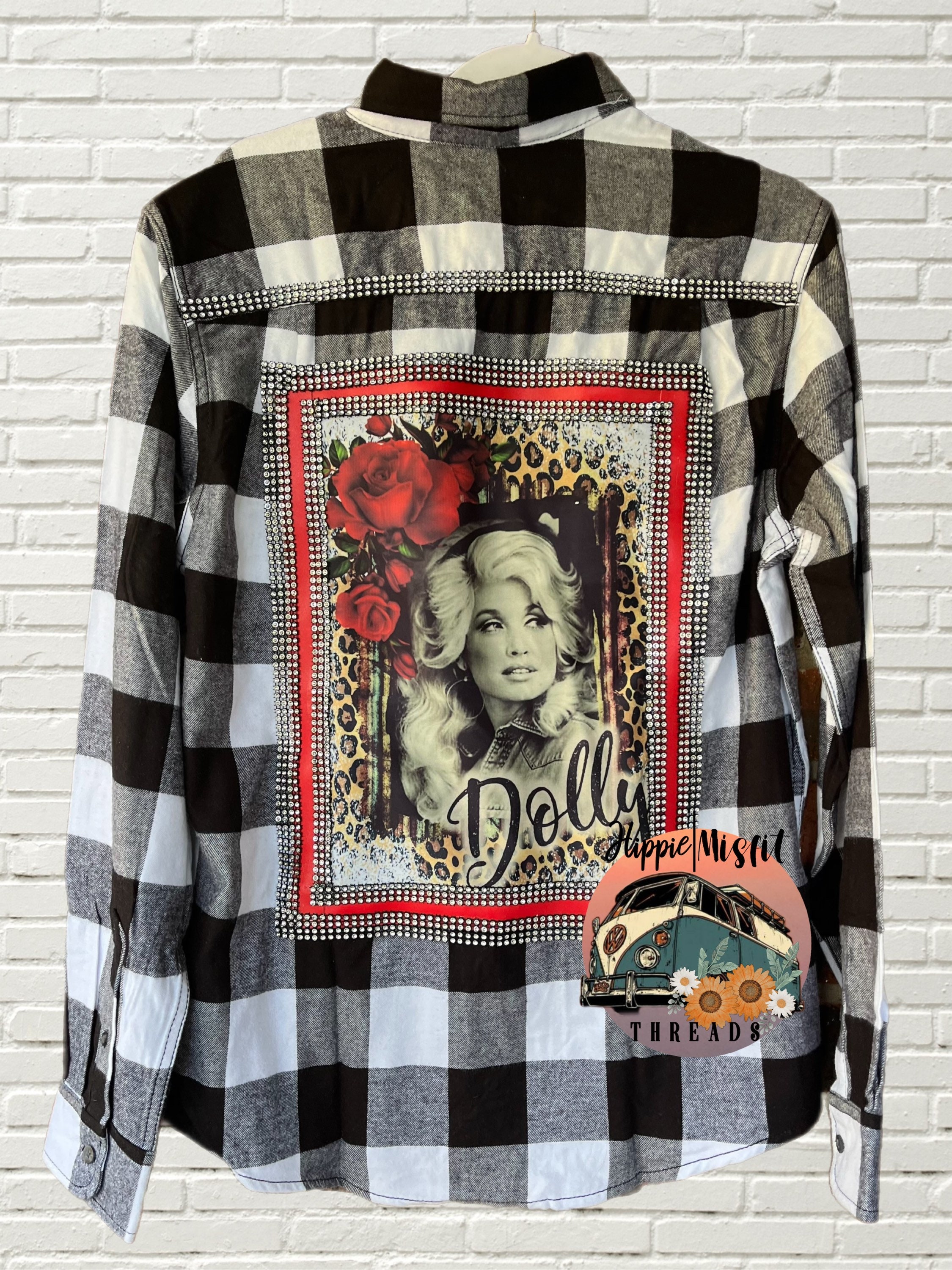 Womens Dolly Flannel Bleached Flannels Custom Flannel - Etsy