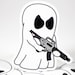 Ghost Gun Sticker - Etsy