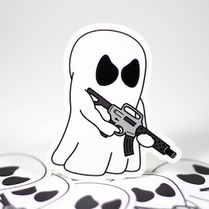 Ghost Gun Sticker - Etsy
