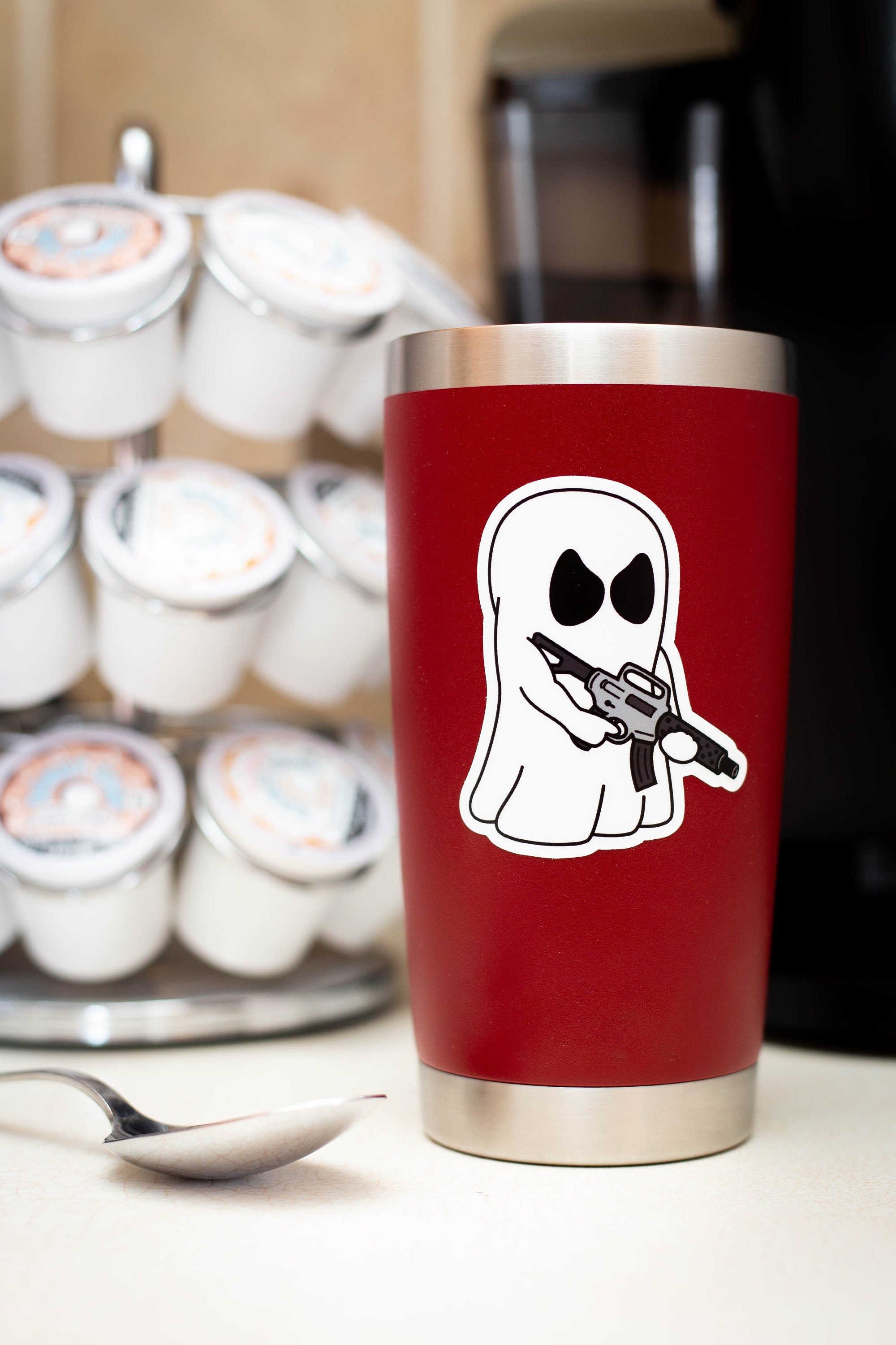 Ghost Gun Sticker - Etsy