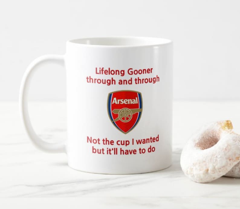 Arsenal Supporter, Arsenal FC, Gooner Gift, Gunners, Football Mug ...