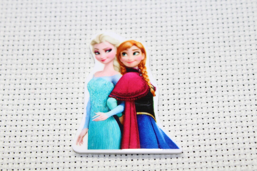 Elsa and Anna Needle Minder - Etsy