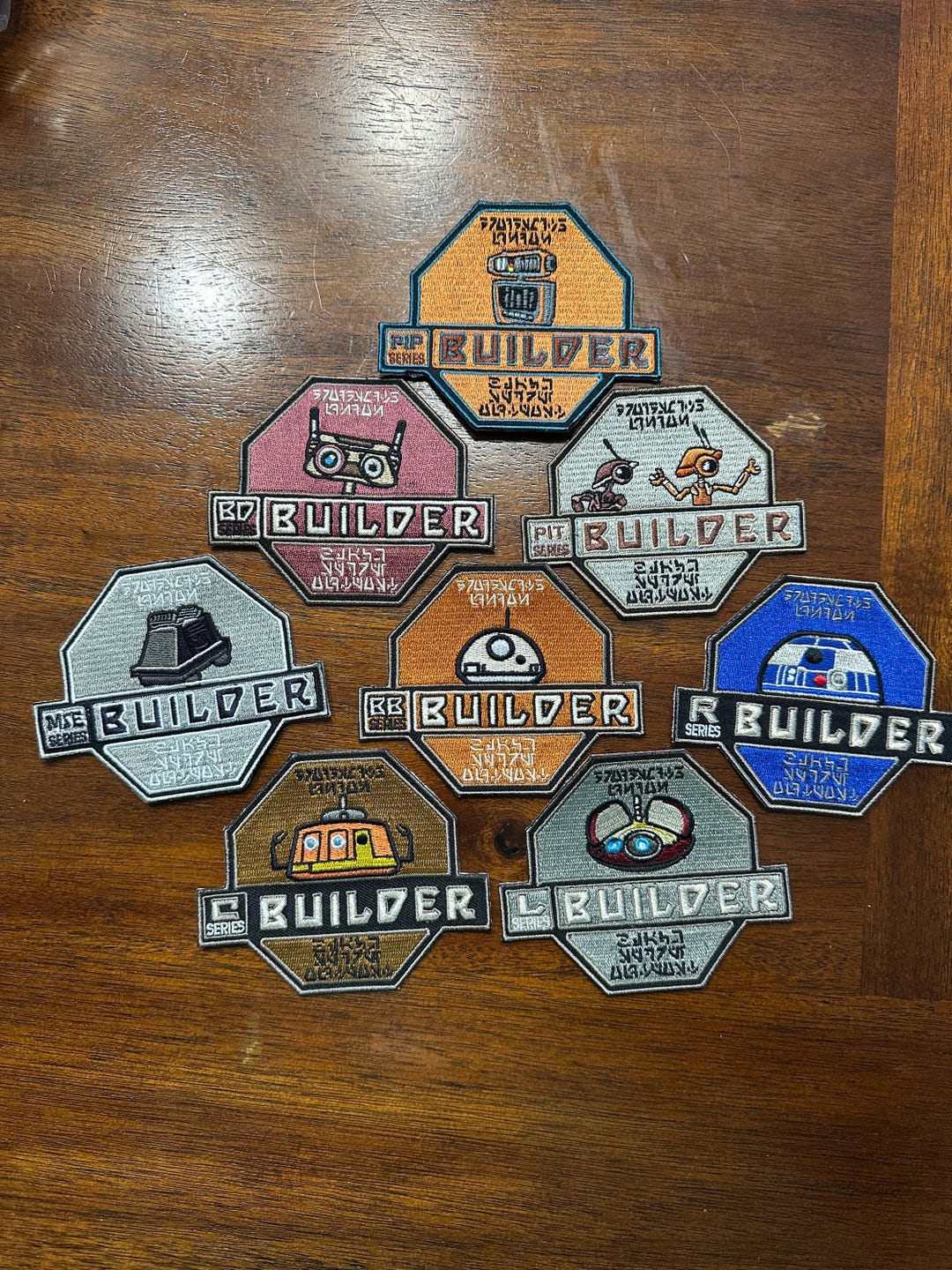 Droid Builder Iron on Patches - Etsy