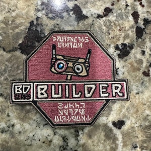 Droid Builder Iron on Patches - Etsy