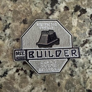 Droid Builder Iron on Patches - Etsy