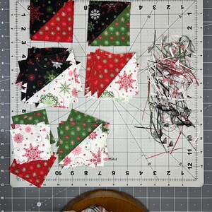 Shining Star Quilt Block Pattern | HST Quilt (PDF Download) | Holiday ...
