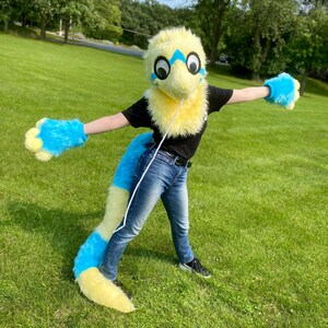 Worm on a String Mini Partial Fursuit - Etsy