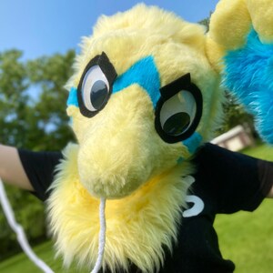 Worm on a String Mini Partial Fursuit - Etsy