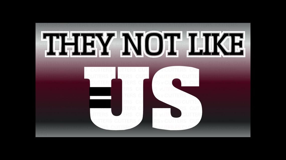 They Not Like Us, They Not Like Us Svg, They Not Like Us Png, They Not ...