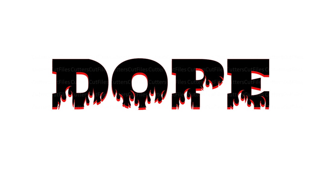 Dope Svg, Svg , Dope Multi-color Design, T-shirt Design, Cut Files ...