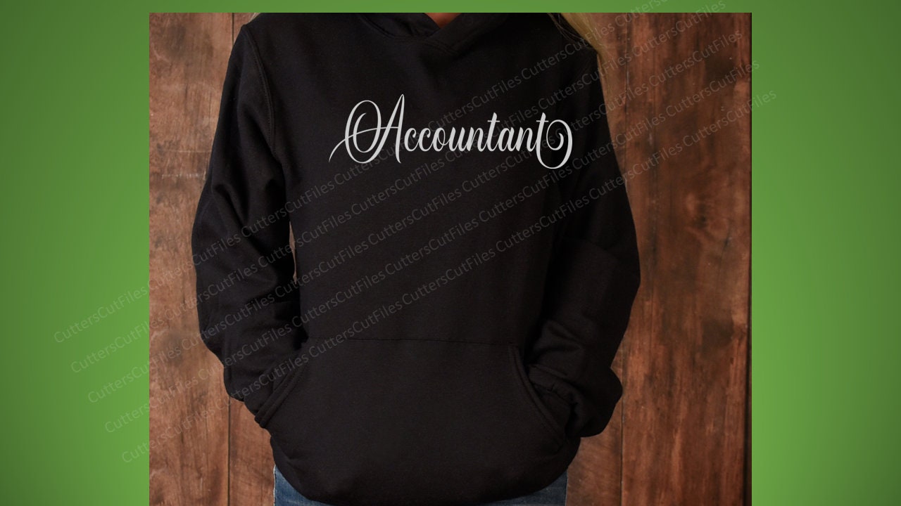 Accountant Svg, Customize the Color and Size to Fit Your Need(s ...
