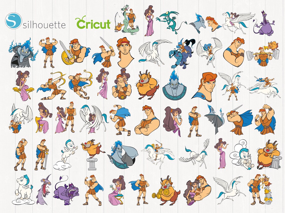 Hercules svg Hercules Characters Hercules png Hercules | Etsy