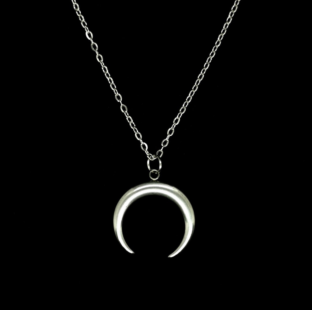 Crescent Moon Chain - Etsy Österreich