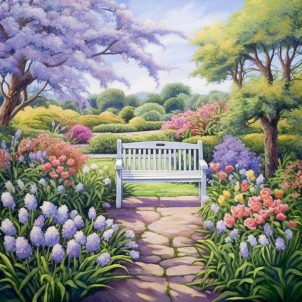 Park Bench Pattern - Etsy