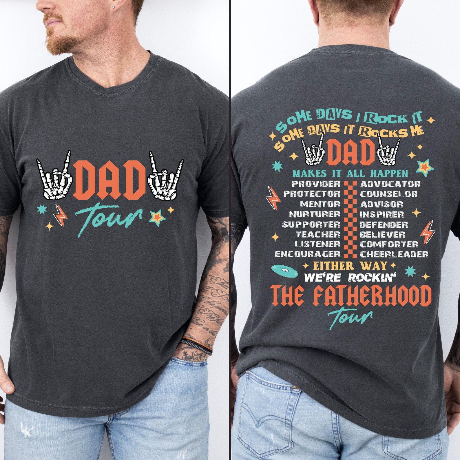 Fatherhood Tour Png, Father's Day Png, Dad PNG, Best Dad Ever Png, Dad ...