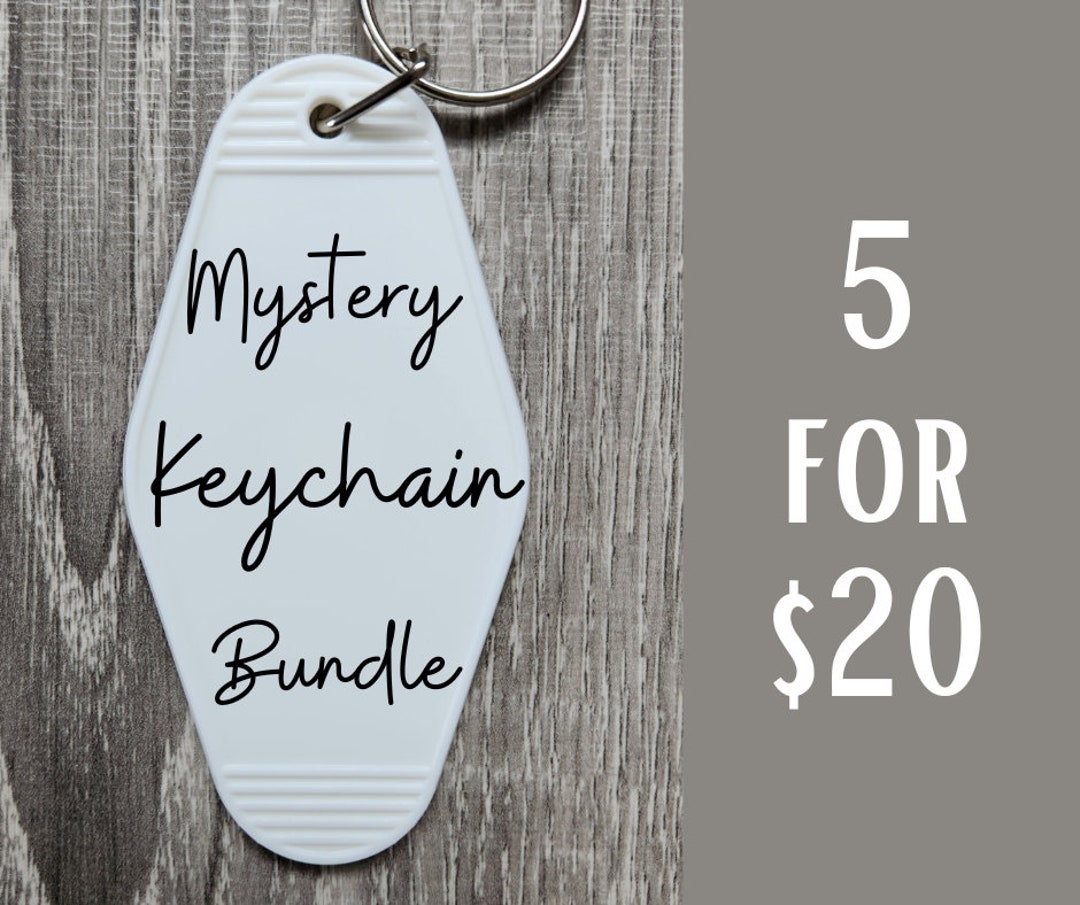 Mystery Keychain Bundles - Etsy