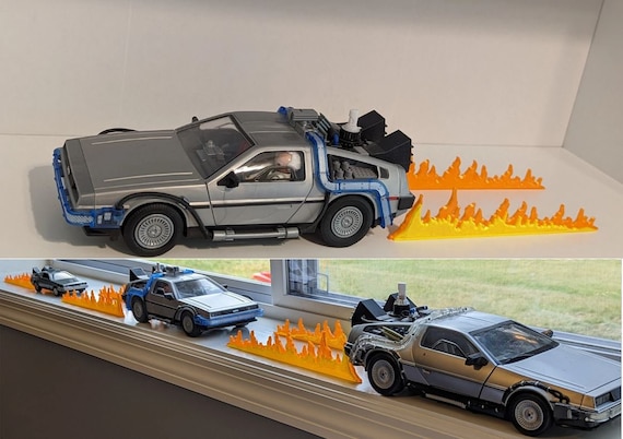 Delorean Back To The Future Fire