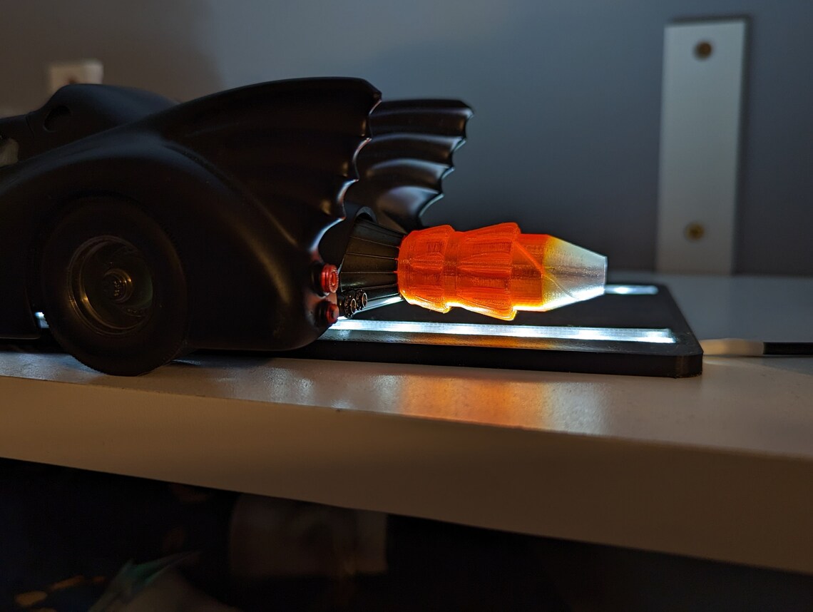 Afterburner Exhaust Flame for 89 Batmobile Models - Etsy