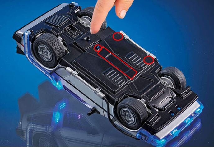 Hover Stand for Playmobil Back to the Future Delorean - Etsy
