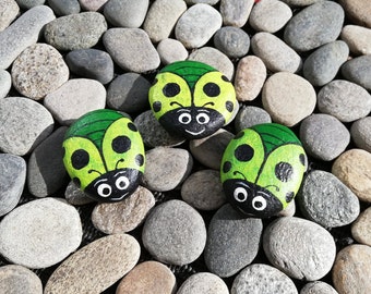 Painted Garden Rocks | Etsy