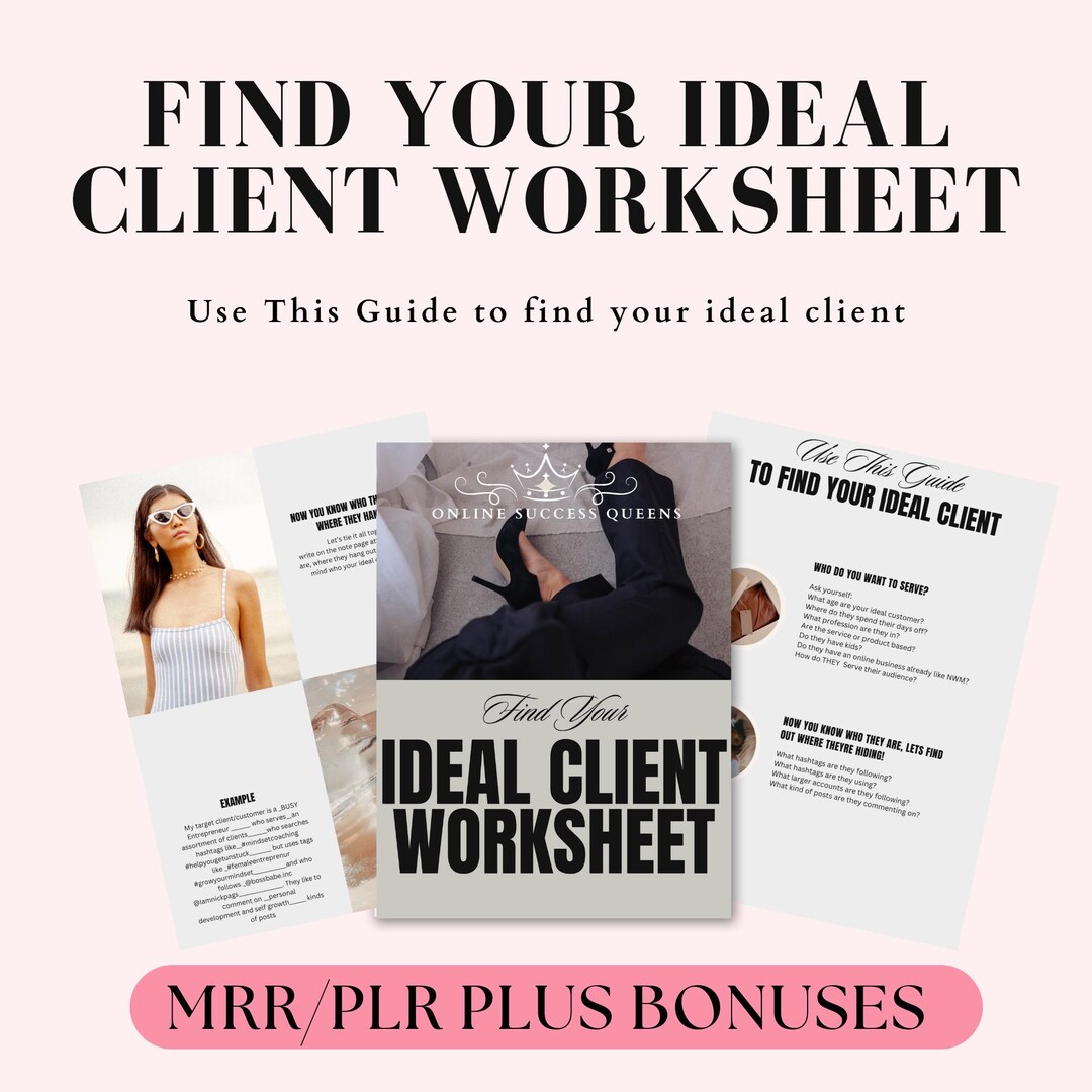 Ideal Client Worksheet