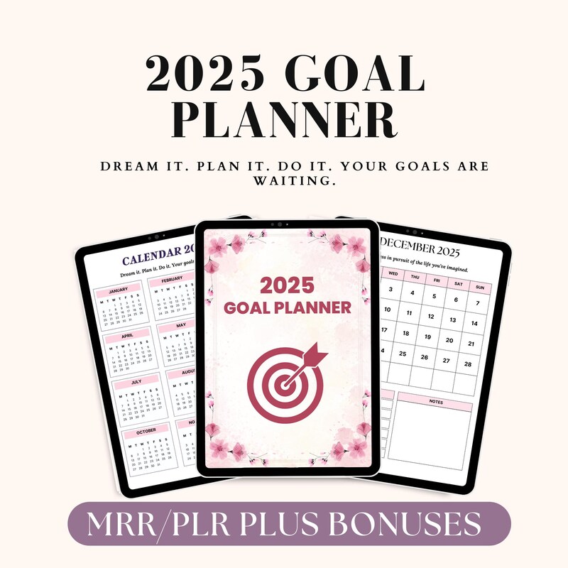 Goal Planner - Etsy