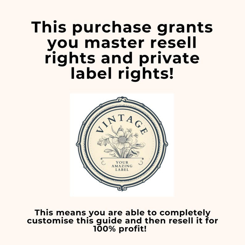 Vintage Label Logo Templates, Antique Vintage Branding Canva Editable ...