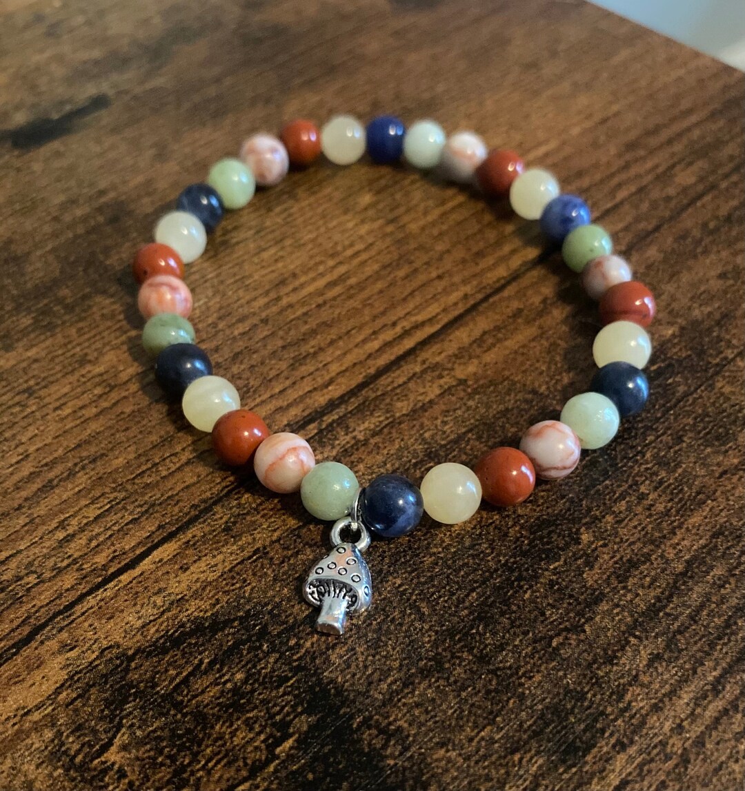 Yellow Jade, Sodalite, China Jade, Red Line Jasper, and Red Jasper ...