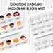Emotions Flashcards & Coloring Pages: Montessori Learning (printable ...