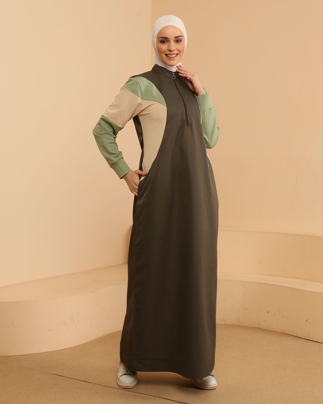 Active Jilbab for Ladies, Islamic Gym Wear, Fitness Jubba, Latest ...