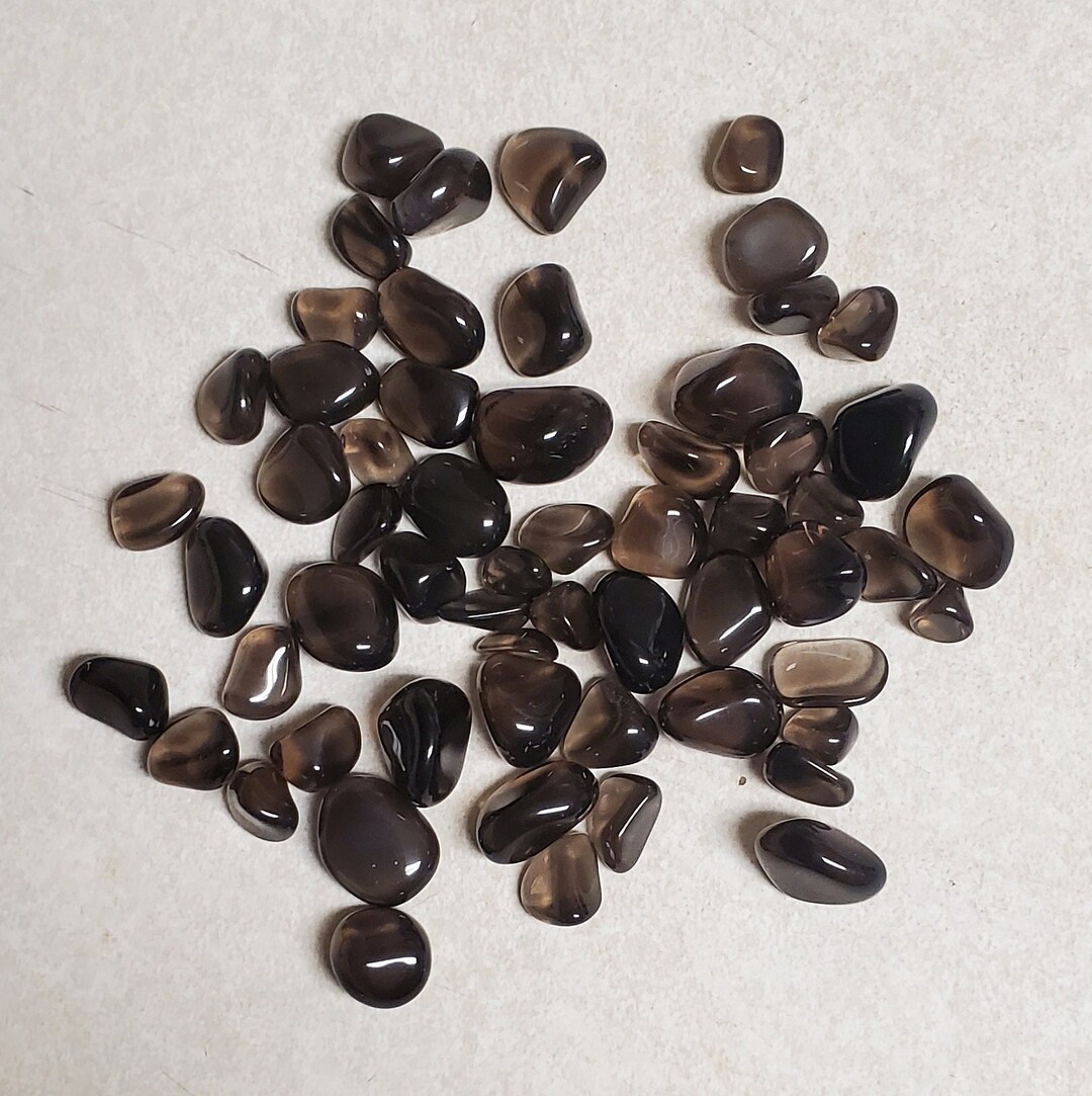 Very Small 1/4 to 1/2 Inch Tumble Polished Apache Tear Gem Stones - Etsy