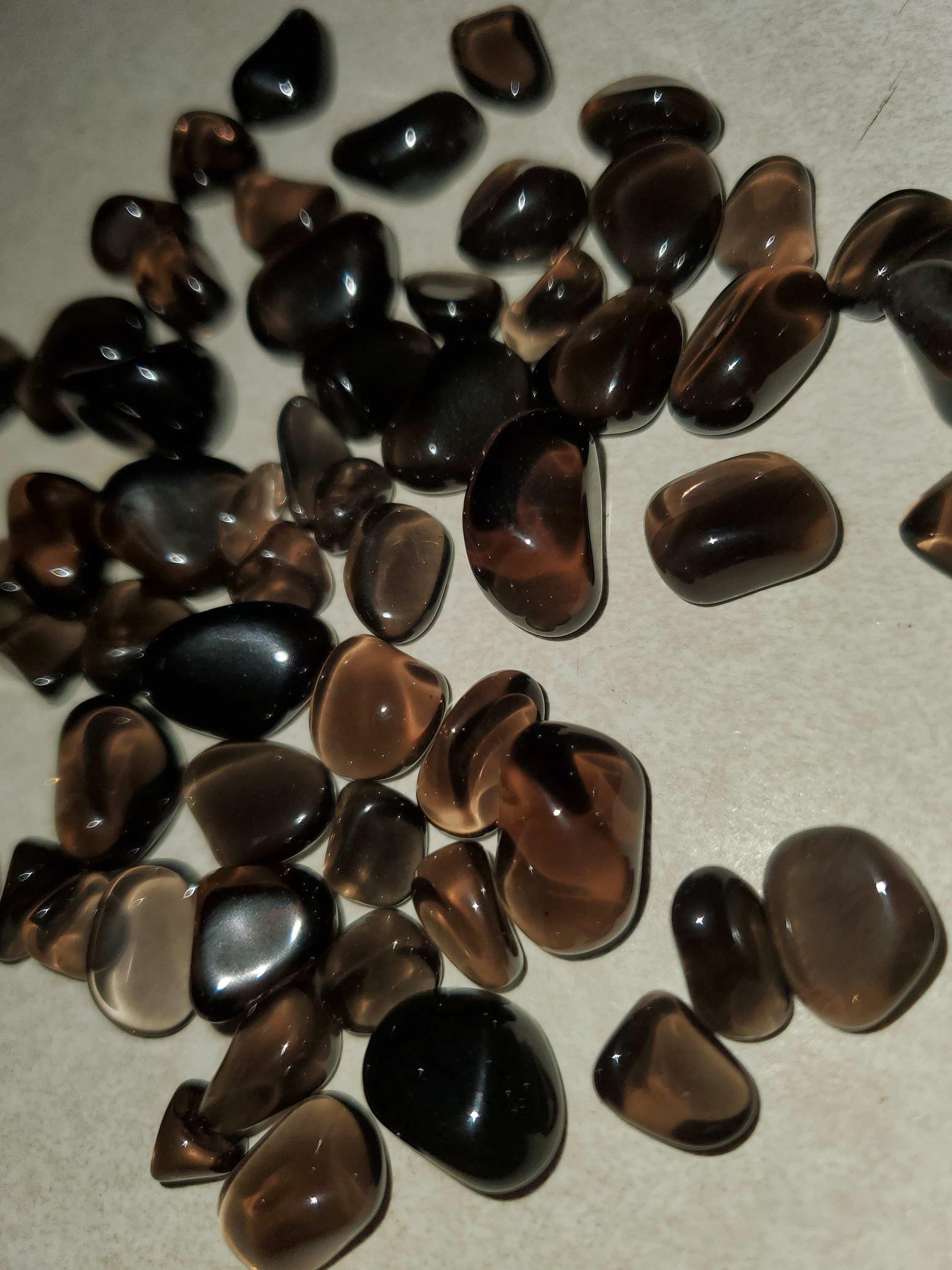 Very Small 1/4 to 1/2 Inch Tumble Polished Apache Tear Gem Stones - Etsy