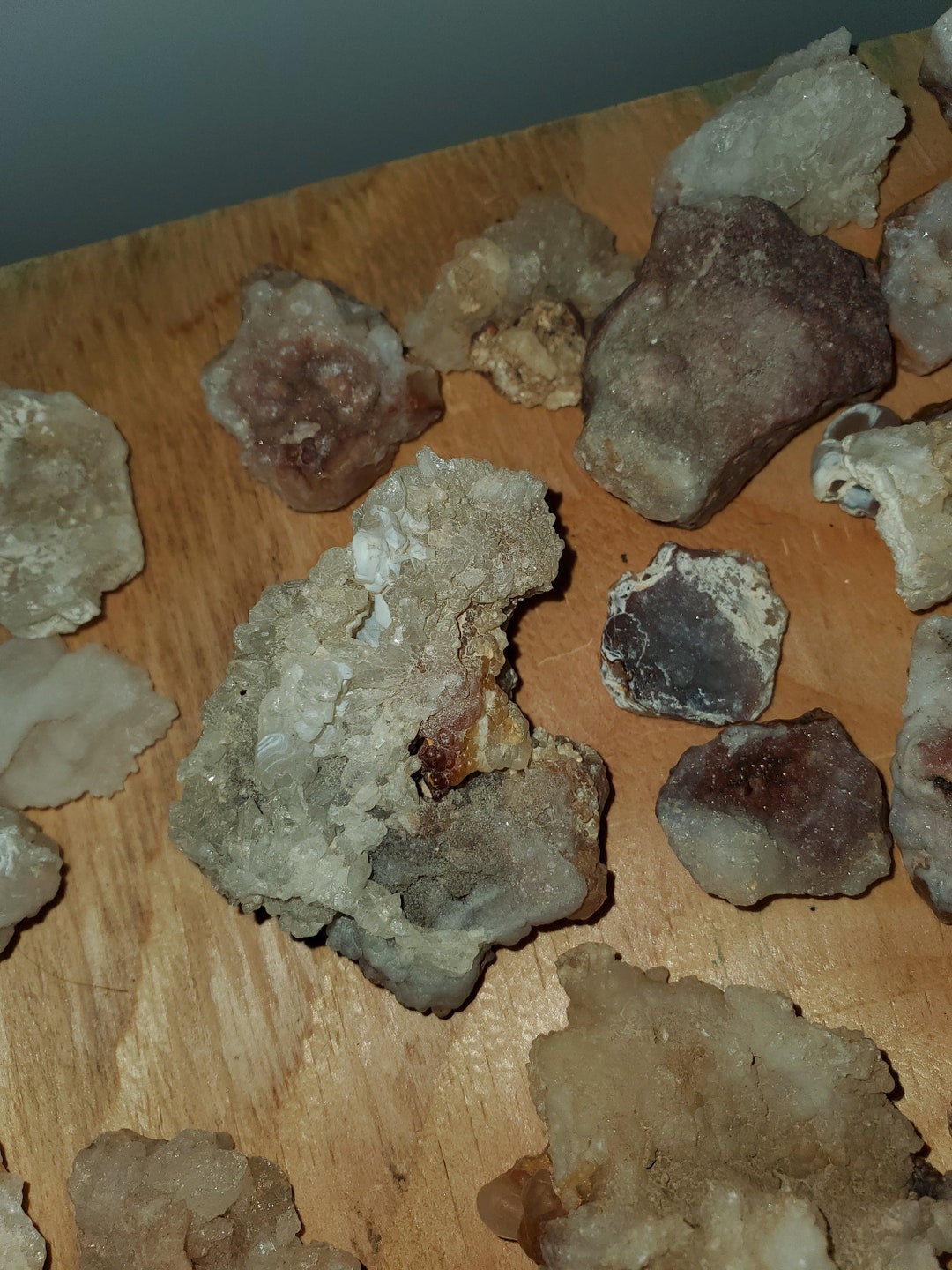 Arizona Purple Chalcedony Quartz Crystals and Druzy Stones - Etsy