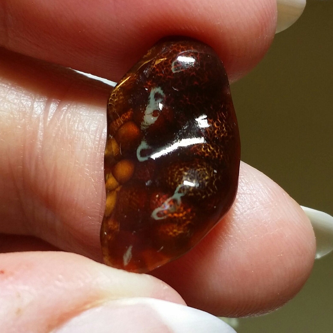 2 Arizona Fire Agates - Etsy