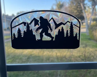 Bigfoot Window Decal - Etsy
