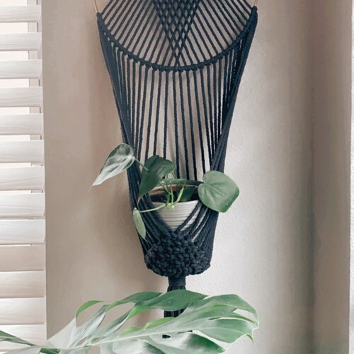 Macrame Ring Plant Hanger Wall Hanging - Etsy