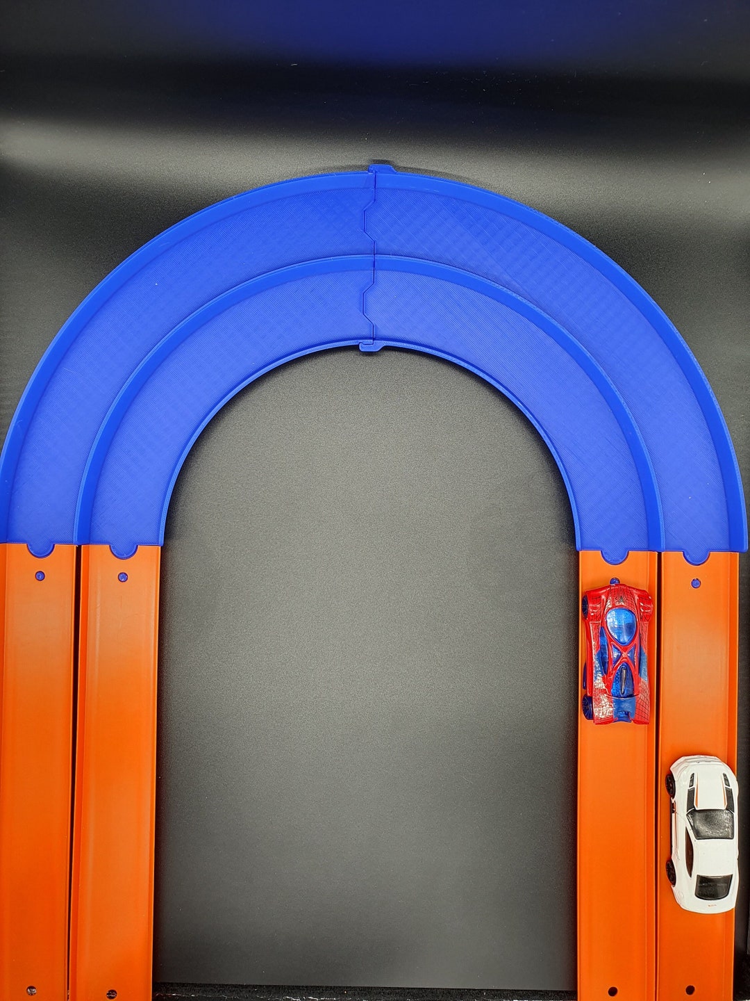 Hot Track - Double Track 180 Degree Turn Set - Snap Together 180 Degree ...